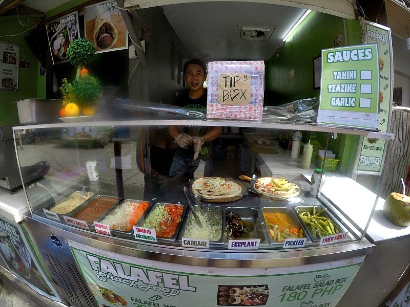 Travel - Falafel Stand El Nido - Green Eyed Traveller