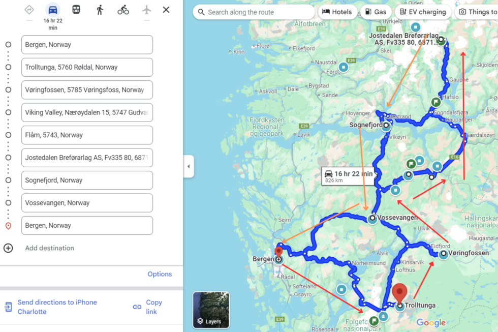 8 day Norway Road Trip Itinerary - Norway's Fjordlands